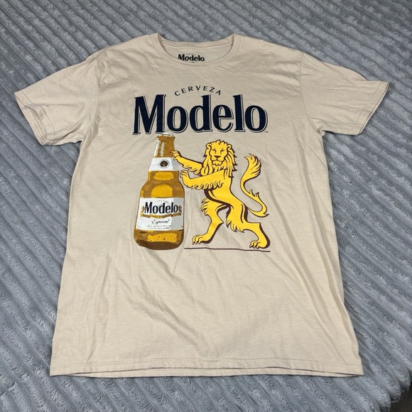 Shirts | Vintage Style Cerveza Modelo Beer Tshirt Mens Large | Poshmark